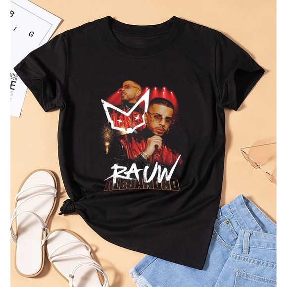 Shirts | Rauw Alejandro Tshirt Rauw Alejandro Tee Black | Poshmark